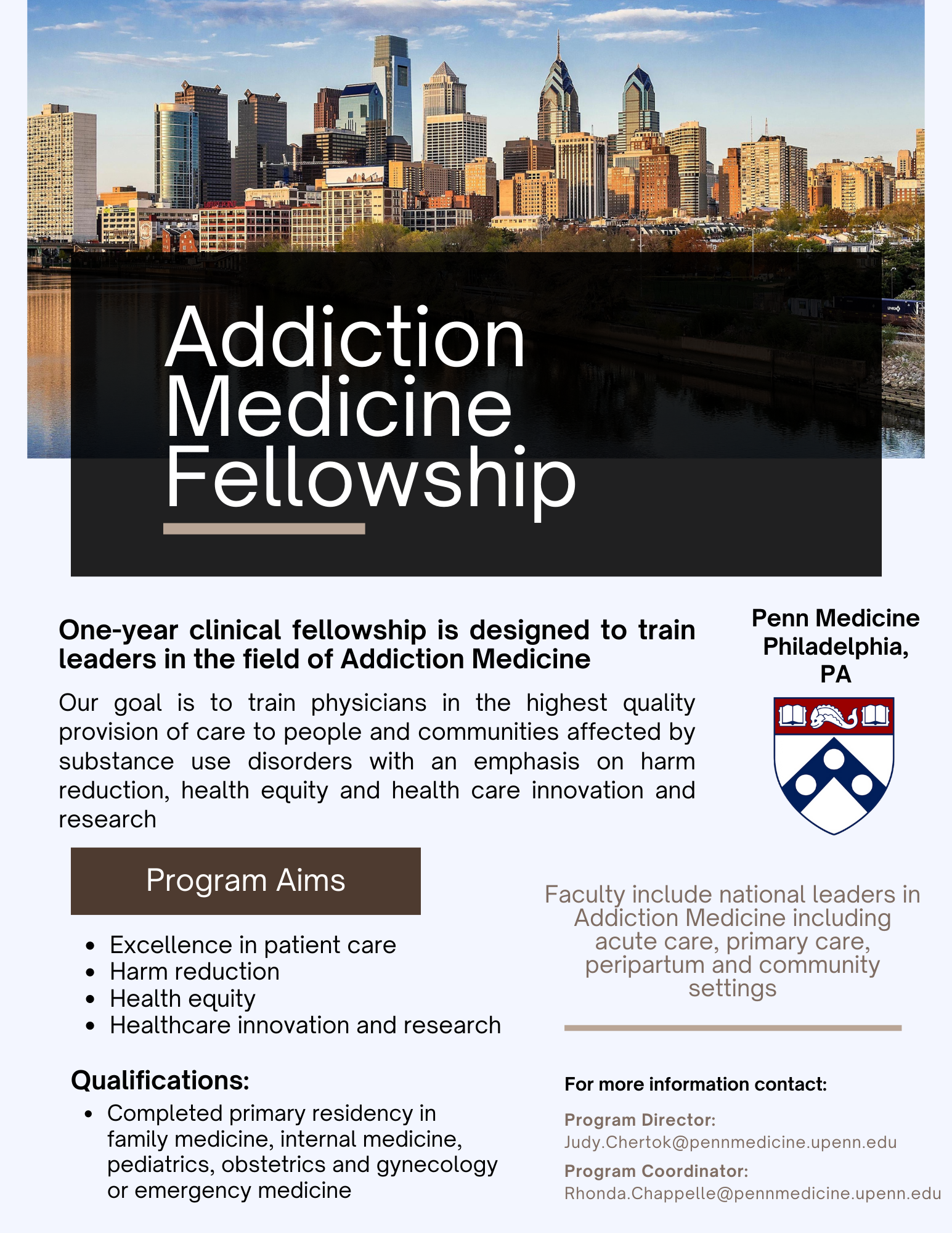 Addiction Medicine Fellowship – CAMP